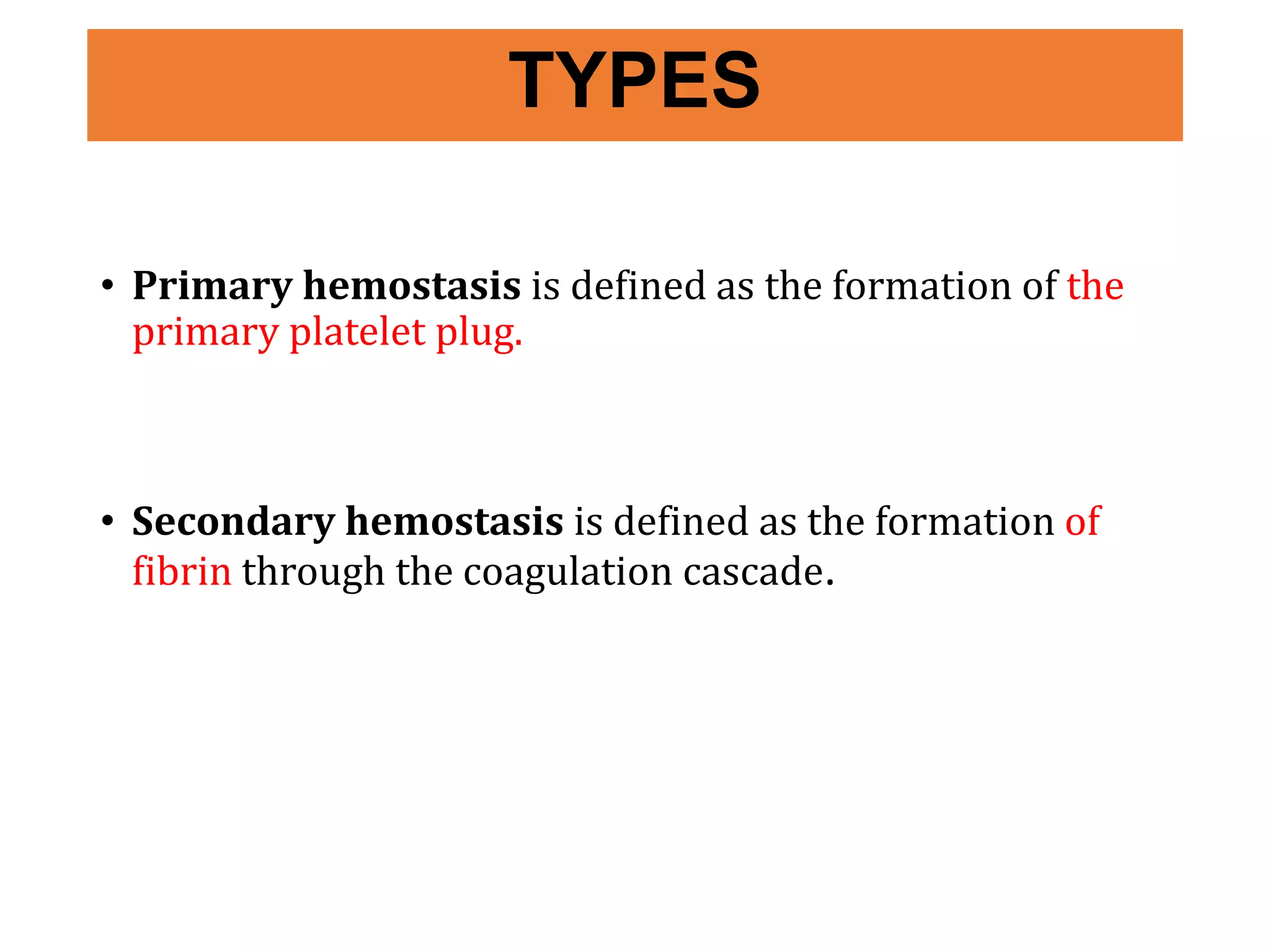 Hemostasis, cloting mechanis | PPT | Free Download