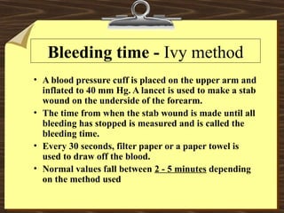 Hemostasis Disorders | PPT