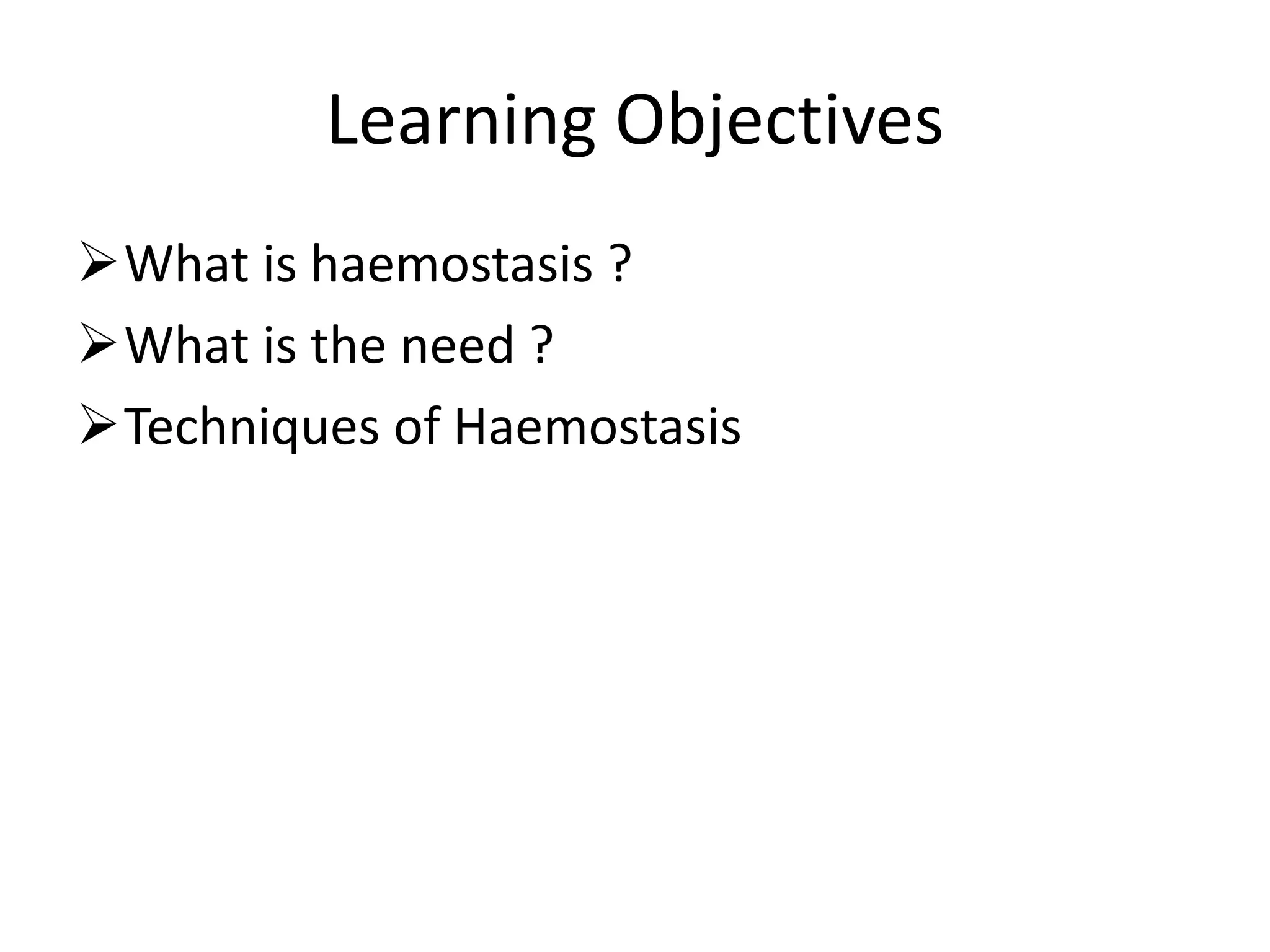 Hemostasis during surgery | PPTX