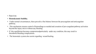 Hemostasis_importance& clinical significance.pptx