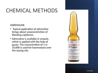 hemostasis & mc (1) (1).pptx presentation | PPTX