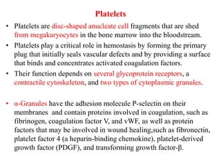 Hemostasis of blood | PPTX