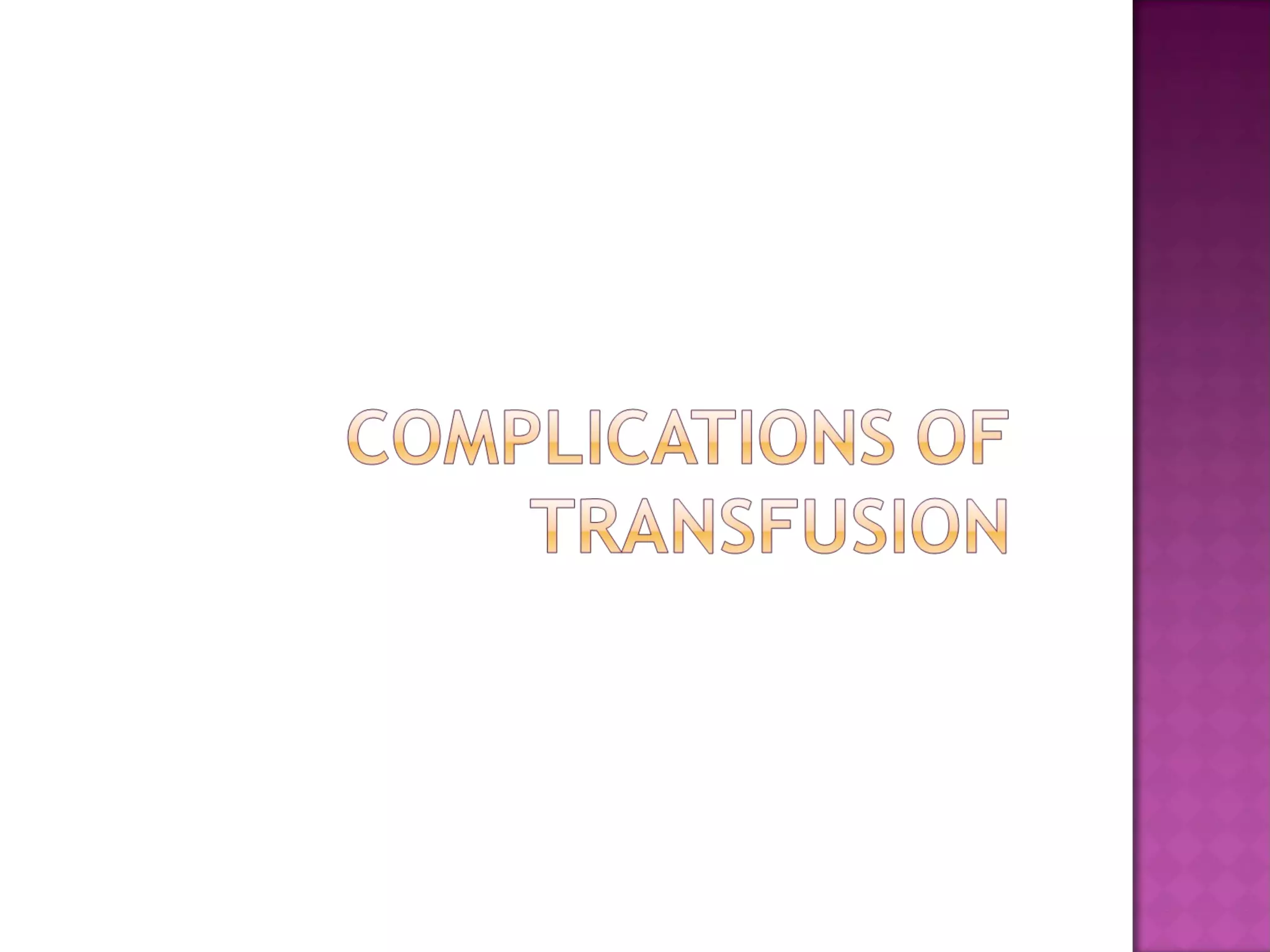 Hemostasis, surgical bleeding and transfusion | PPT