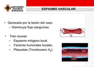 Hemostasis y coagulación | PPTX