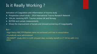 Haemostatic Resuscitation | PPTX
