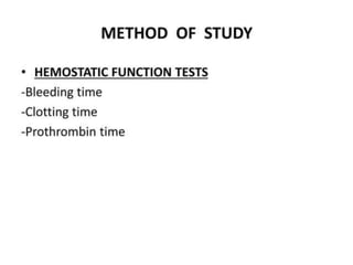 hemostatic function tests.pptx