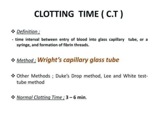 hemostatic function tests.pptx