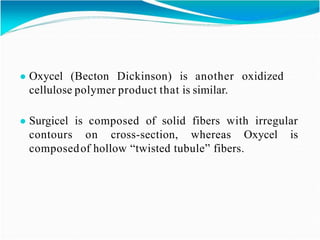 Hemostats in neurosurgery | PPTX