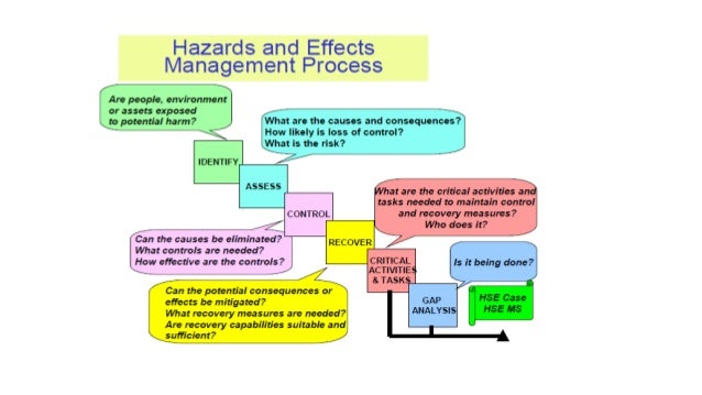 Hazard and Effect Management Process (HEMP)