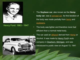 Hemp as material | PPT