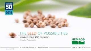 Hempco investor presentation | PDF