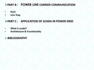 switching substation, plcc and scada | PPTX