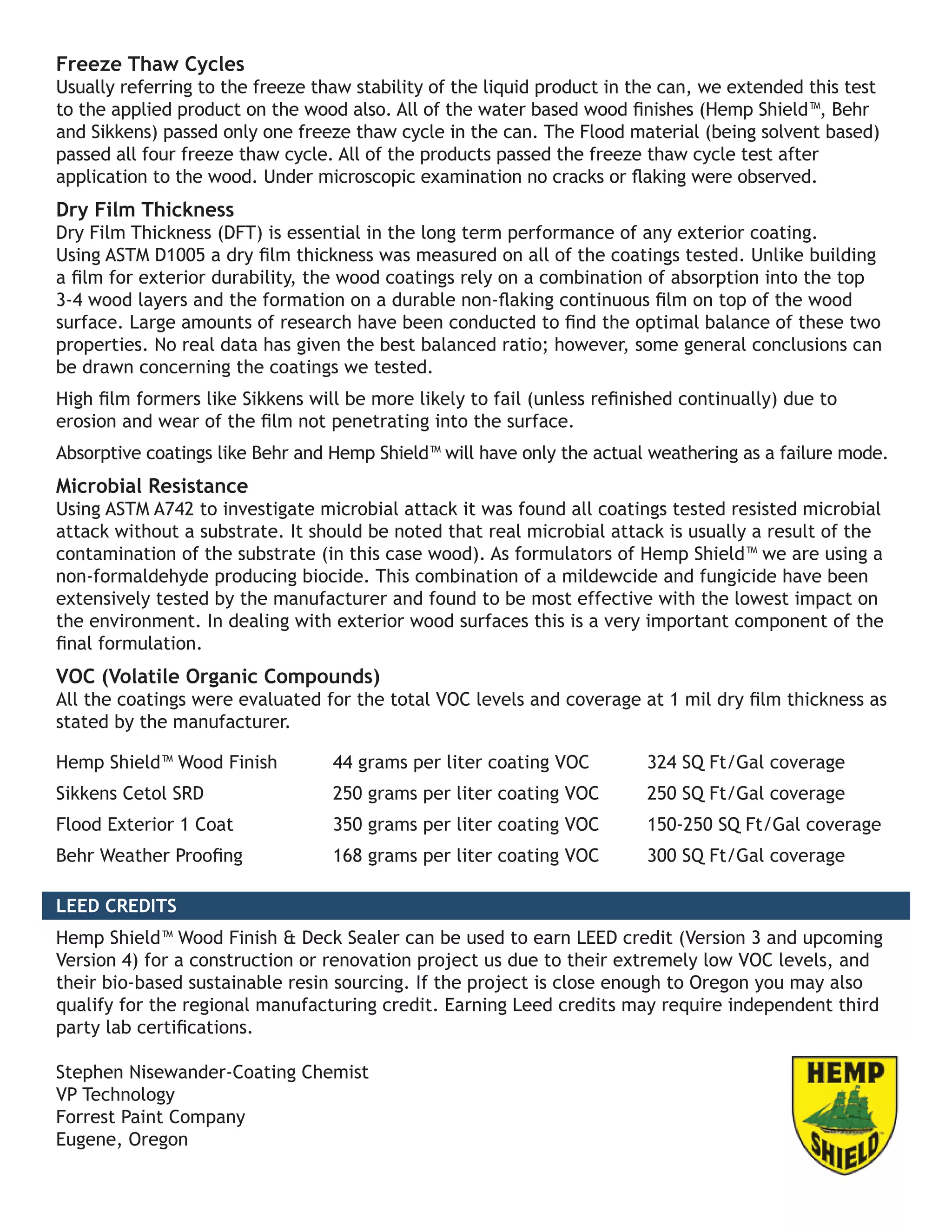 Hemp shield | PDF