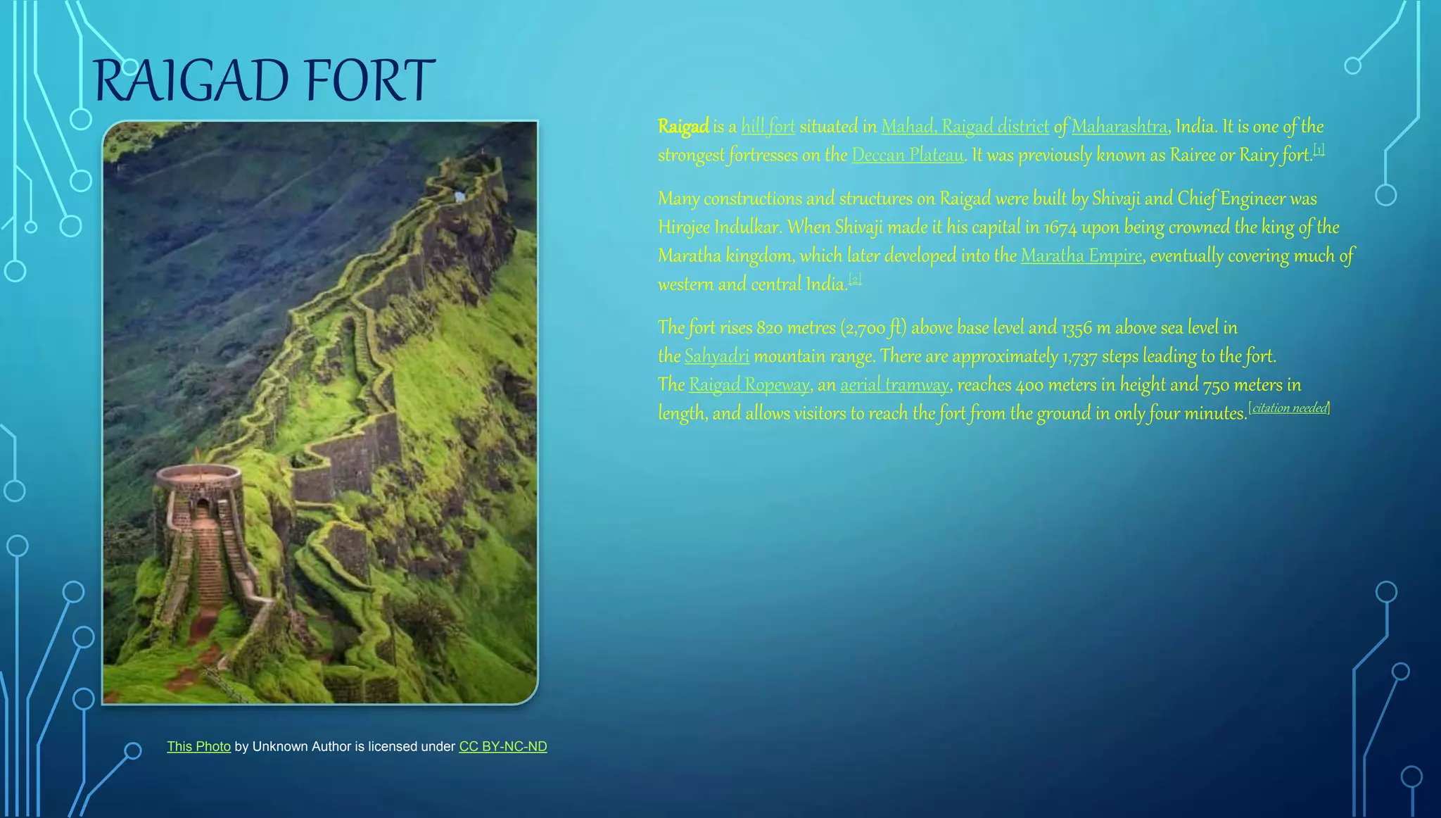 Fort Of Shivaji Maharaj | PPTX
