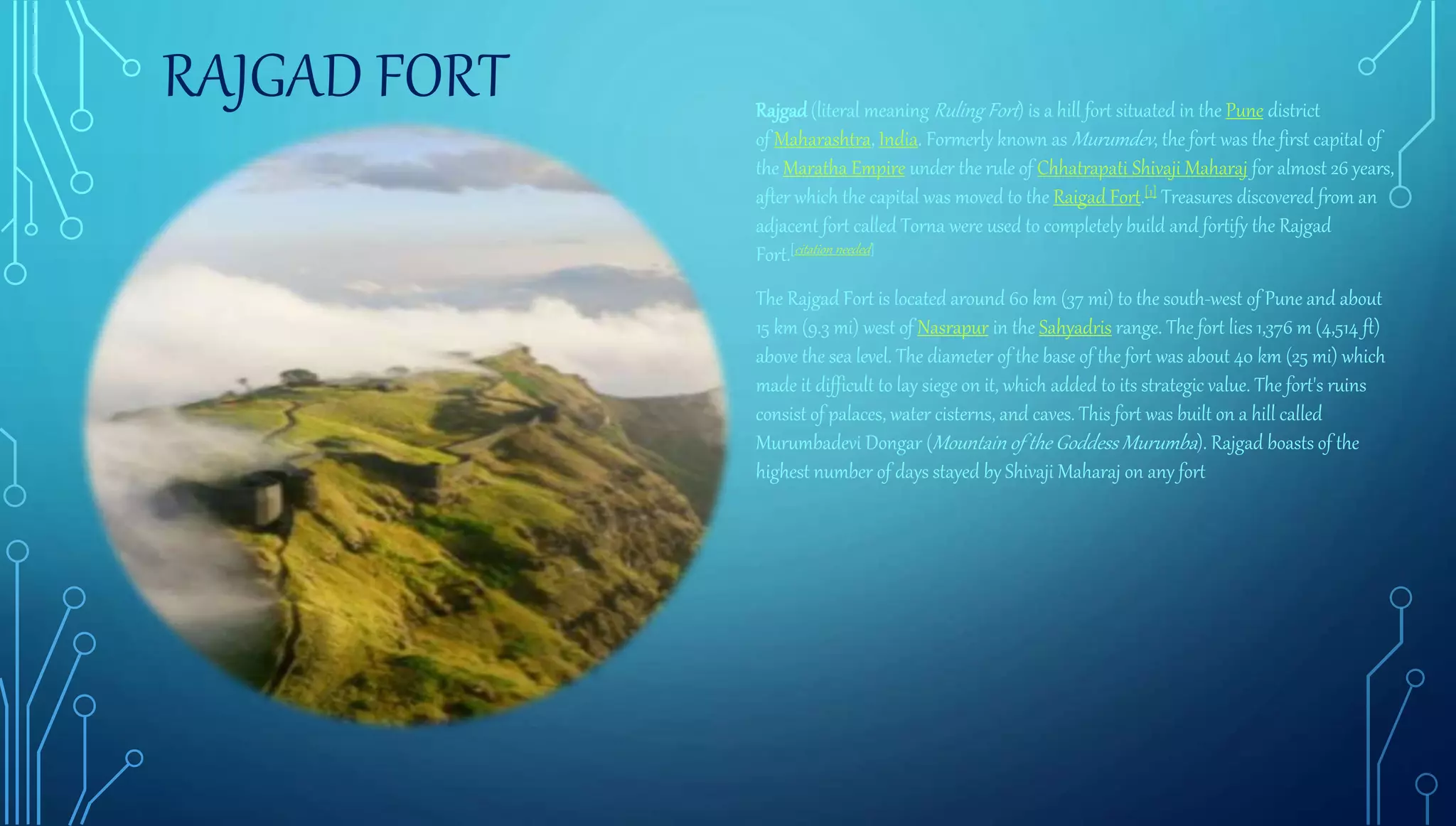 Fort Of Shivaji Maharaj | PPTX