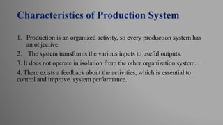 Production system | PPTX