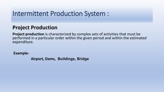 Production system | PPTX