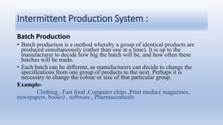 Production system | PPTX
