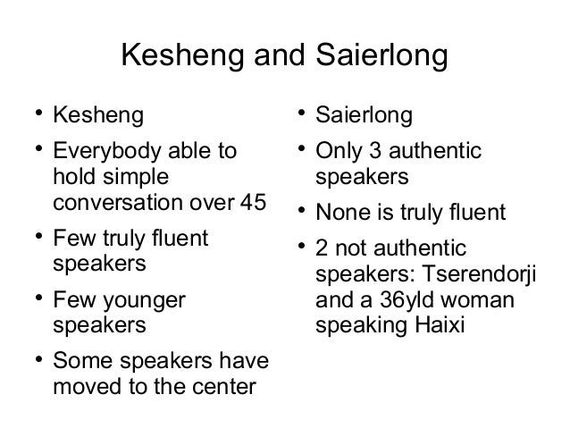 Henan Oirat: An Extinguishing Mongolic Dialect in Qinghai