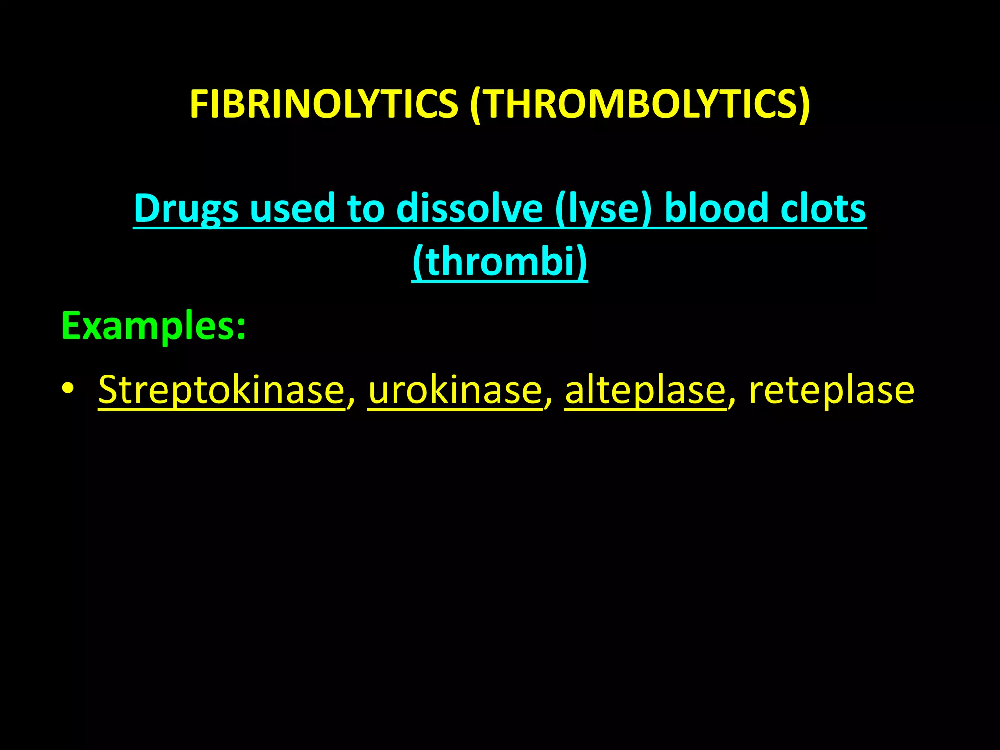 26.fibrinolytics | PPTX