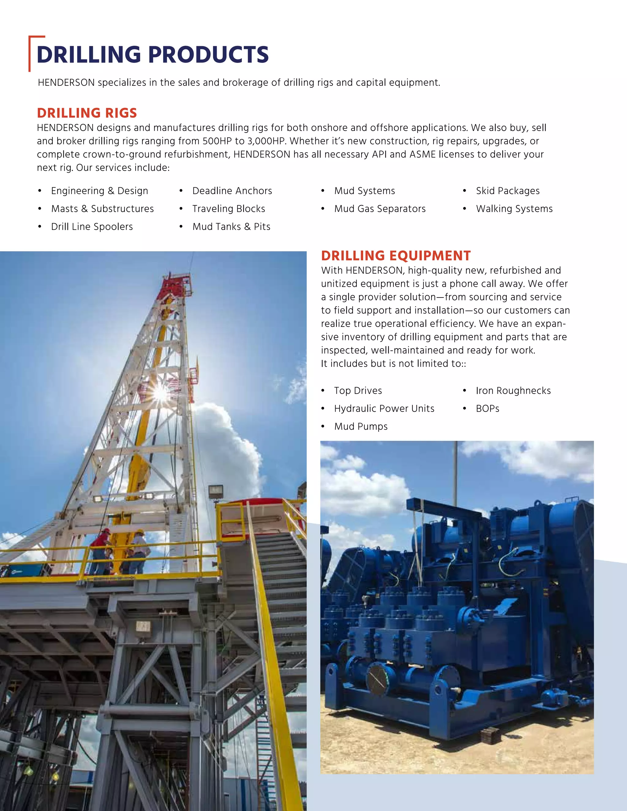 HENDERSON - Overview & Capabilities | PDF
