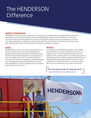 HENDERSON - Overview & Capabilities | PDF