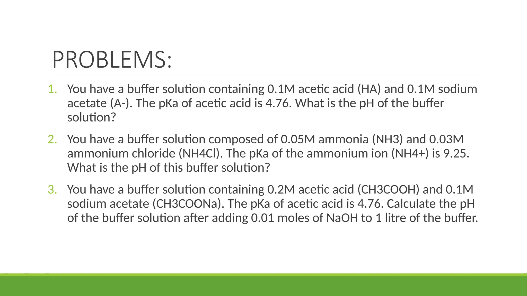 Henderson and Hasselbalch Equation to calculate pH | PPTX