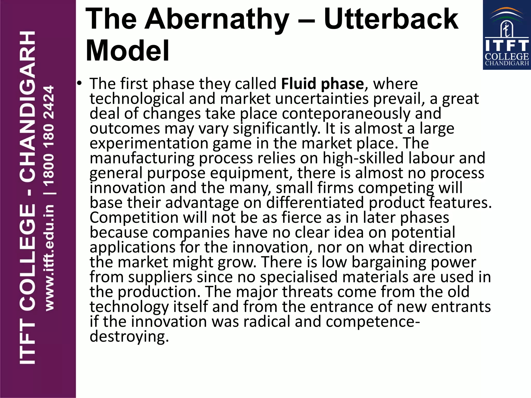 ITFT - Henderson clark model | PDF