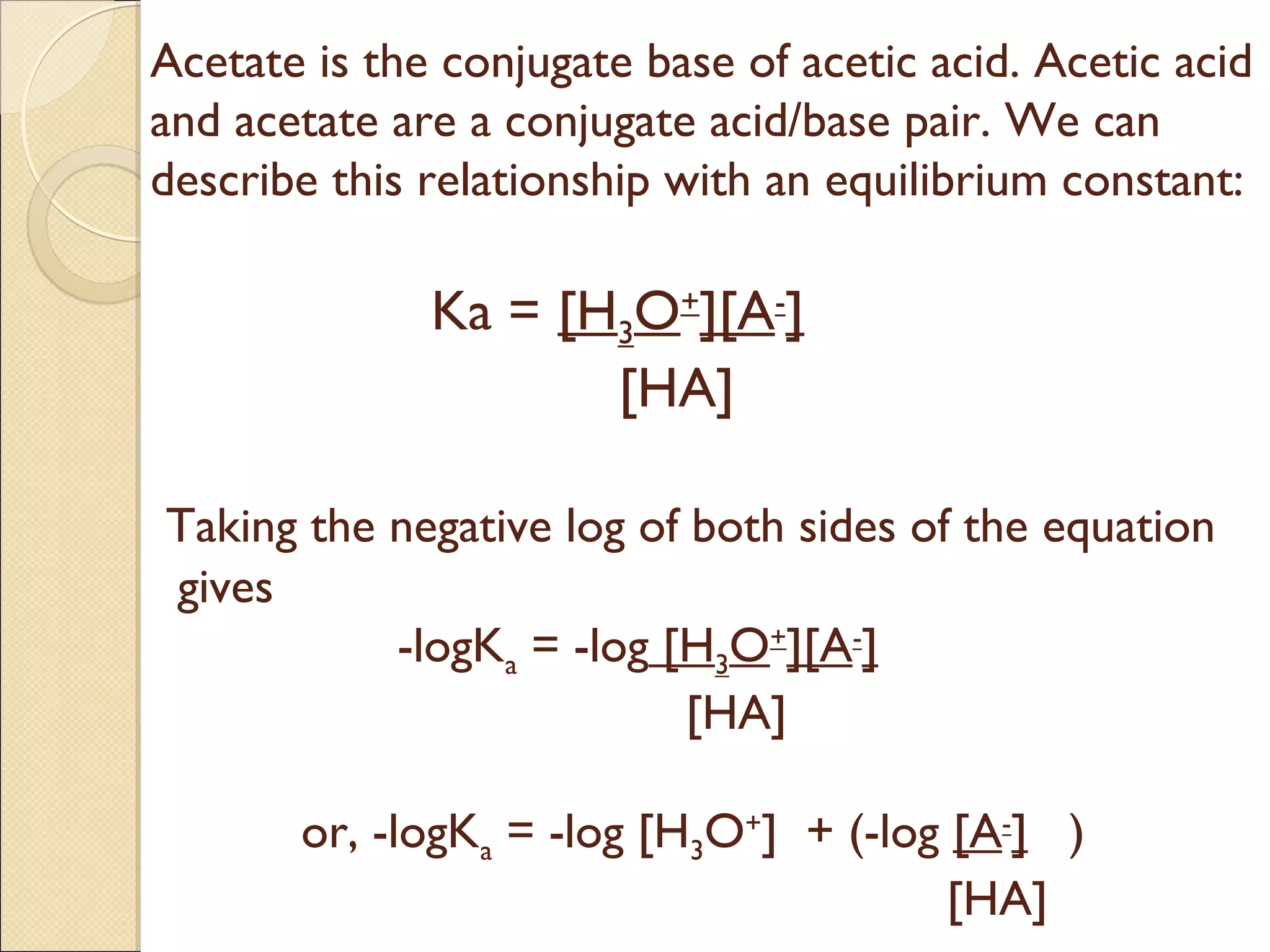 Henderson Hasselbalch Equation | PPT