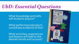 Understanding by Design in English Language Teaching | PDF ...