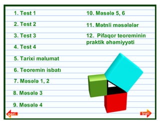 Pifaqor teoremi | PDF