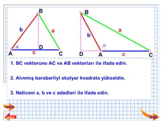 Kosinuslar teoremi | PPT | Free Download