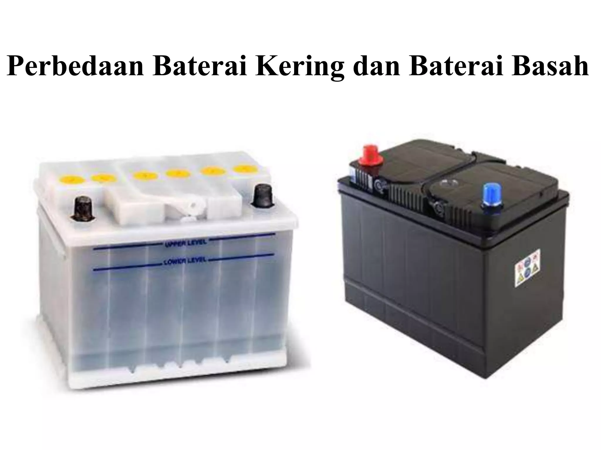 Tugas Teknik Tenaga Listrik PPT Baterai | PPTX