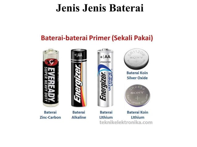 Tugas Teknik Tenaga Listrik PPT Baterai | PPT