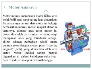 Hendi kurniawan tugas teknik tenaga listrik motor ac | PPTX