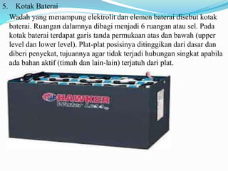 Tugas PPT Teknik Tenaga Listrik Baterai (Accu) | PPTX