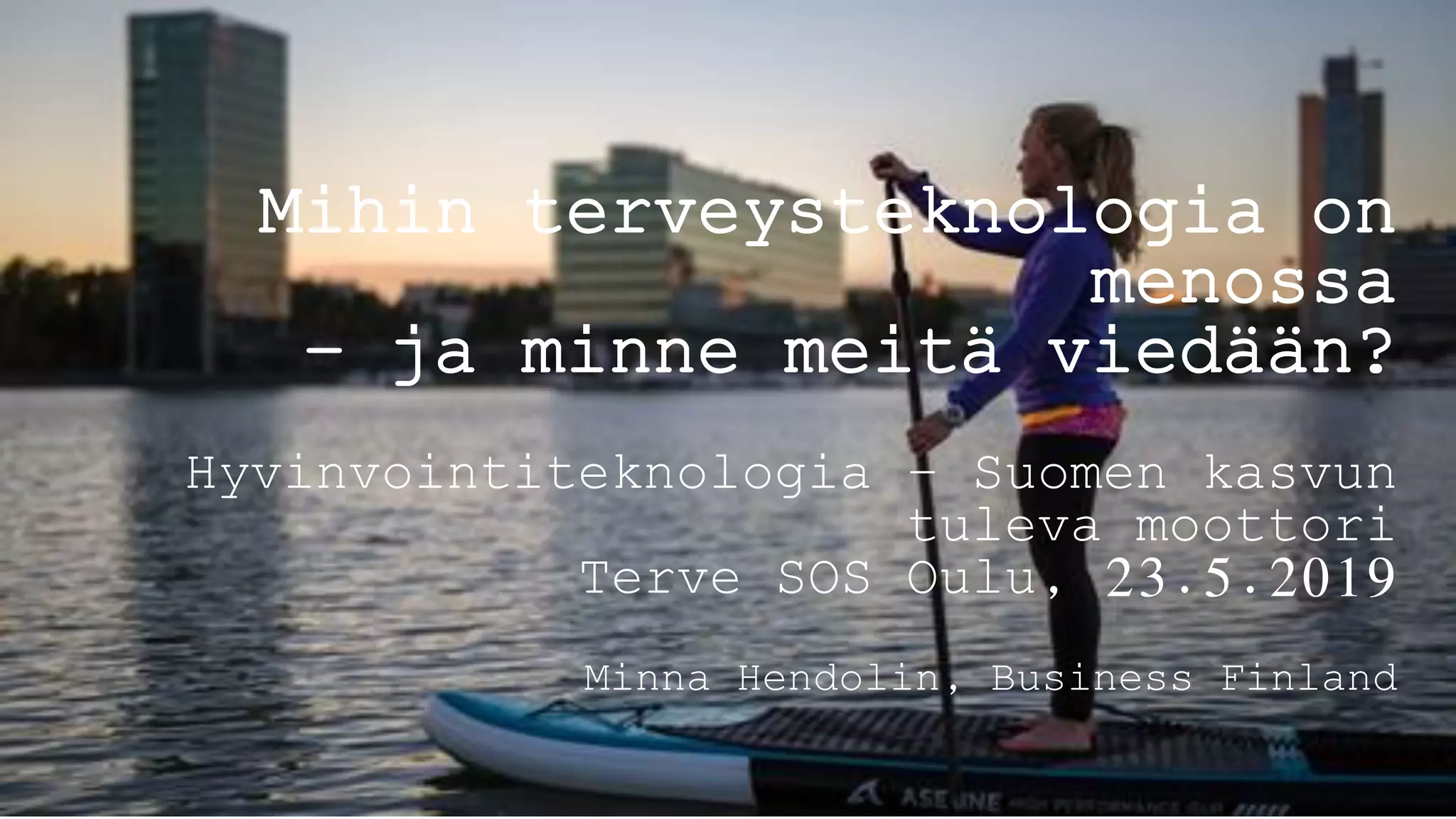 Hyvinvointiteknologia – Suomen kasvun tuleva moottori? | PDF