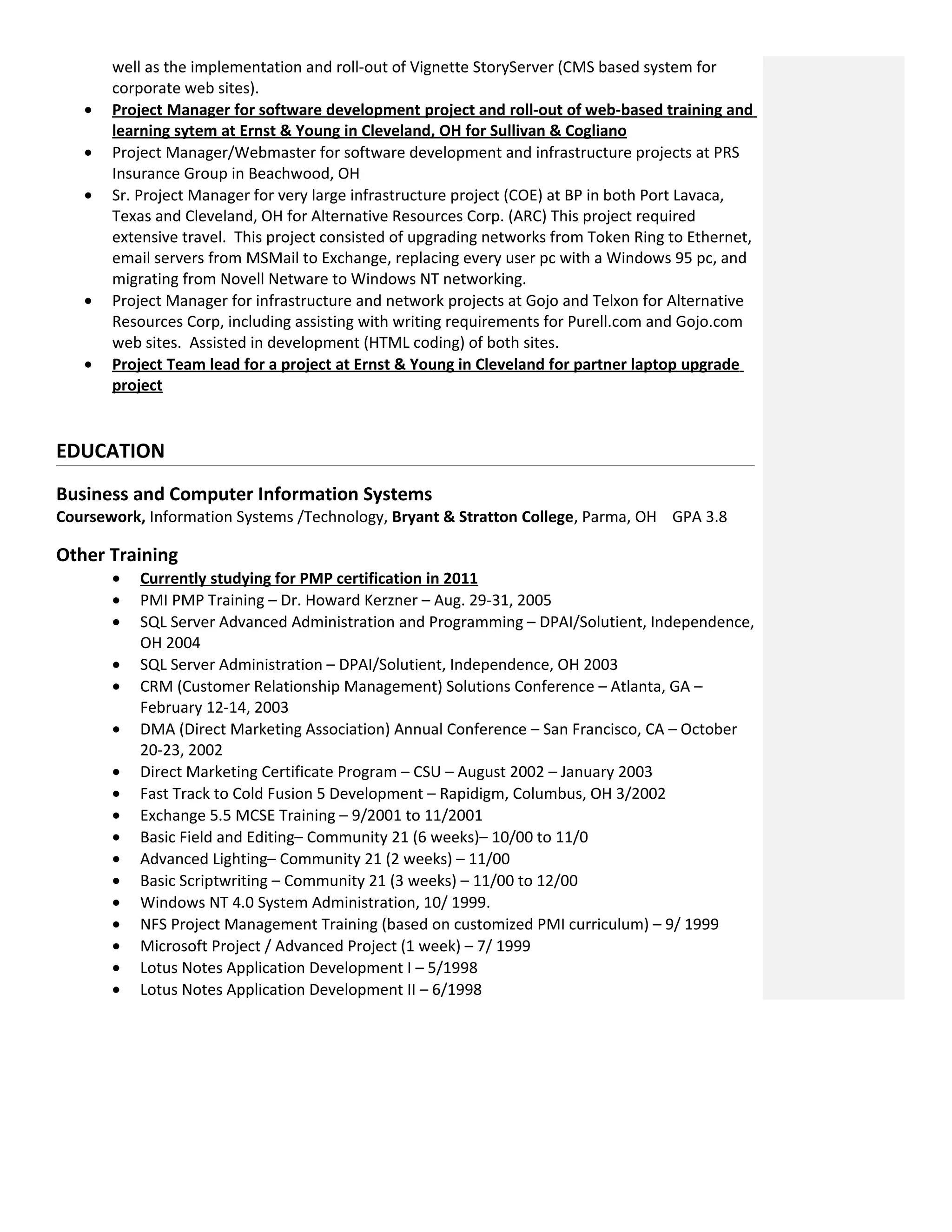 Brian Hendricks Resume v2 | PDF