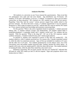 K2: Synthetic Marijuana - A NEW Dangerous Druge by Dr. LaVelle ...