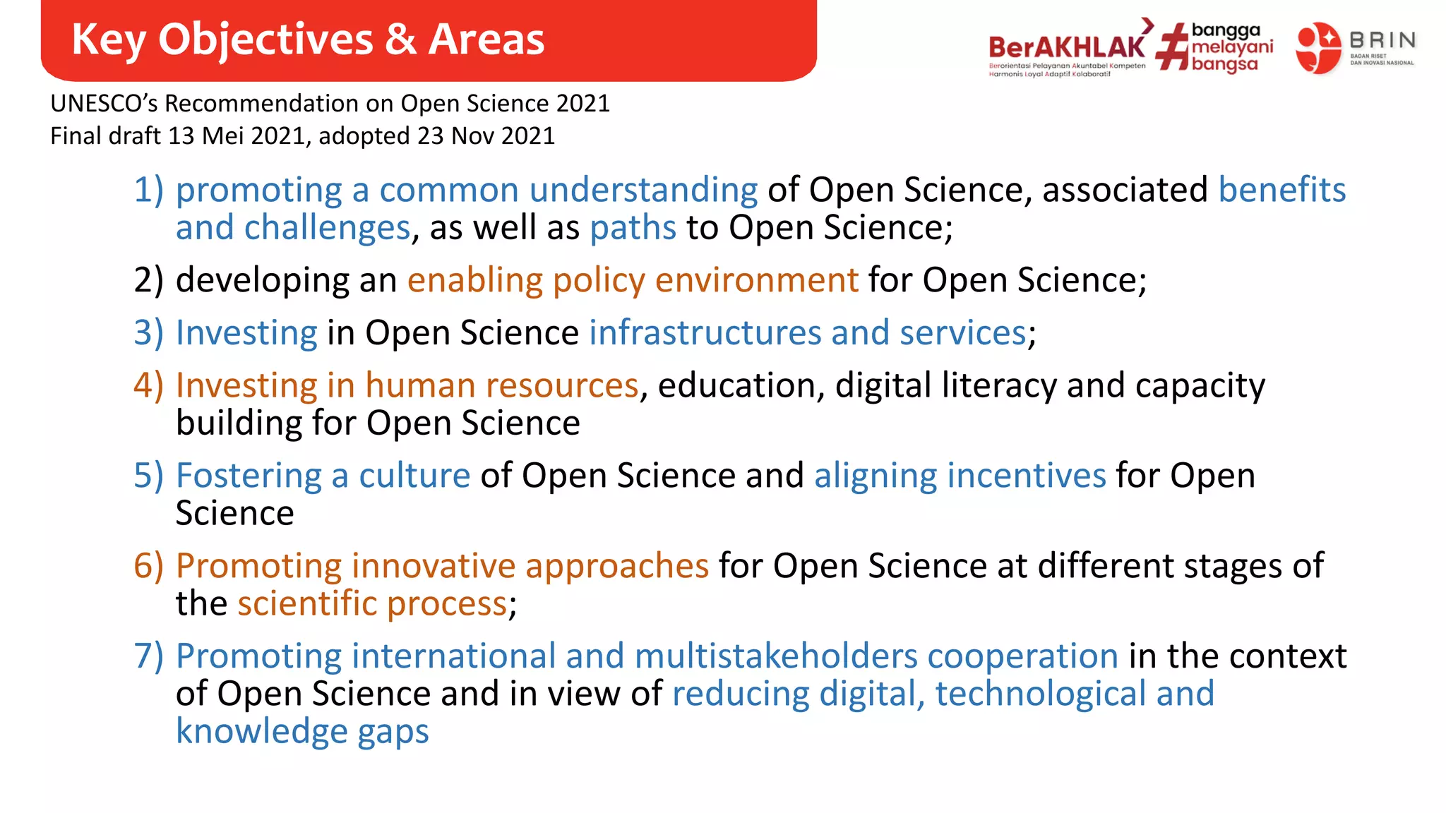 Transformasi Perpustakaan dalam mendukung Open Science dan Open Data | PPT