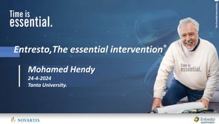 hendy.pptx enteresto role in congestive heart failure | PPTX