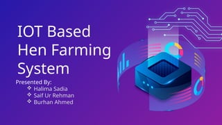 HEN FARMING SYSTEM IOT project ppt.pptx