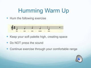 Hengel powerpoint vocal warm_ups_slangol_multimediaformued | PPT