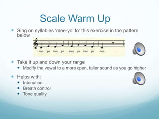 Hengel powerpoint vocal warm_ups_slangol_multimediaformued | PPT