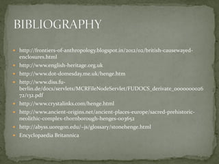 Henge monuments | PDF