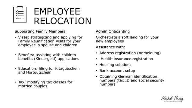 Henig relocation business presentation | PPTX