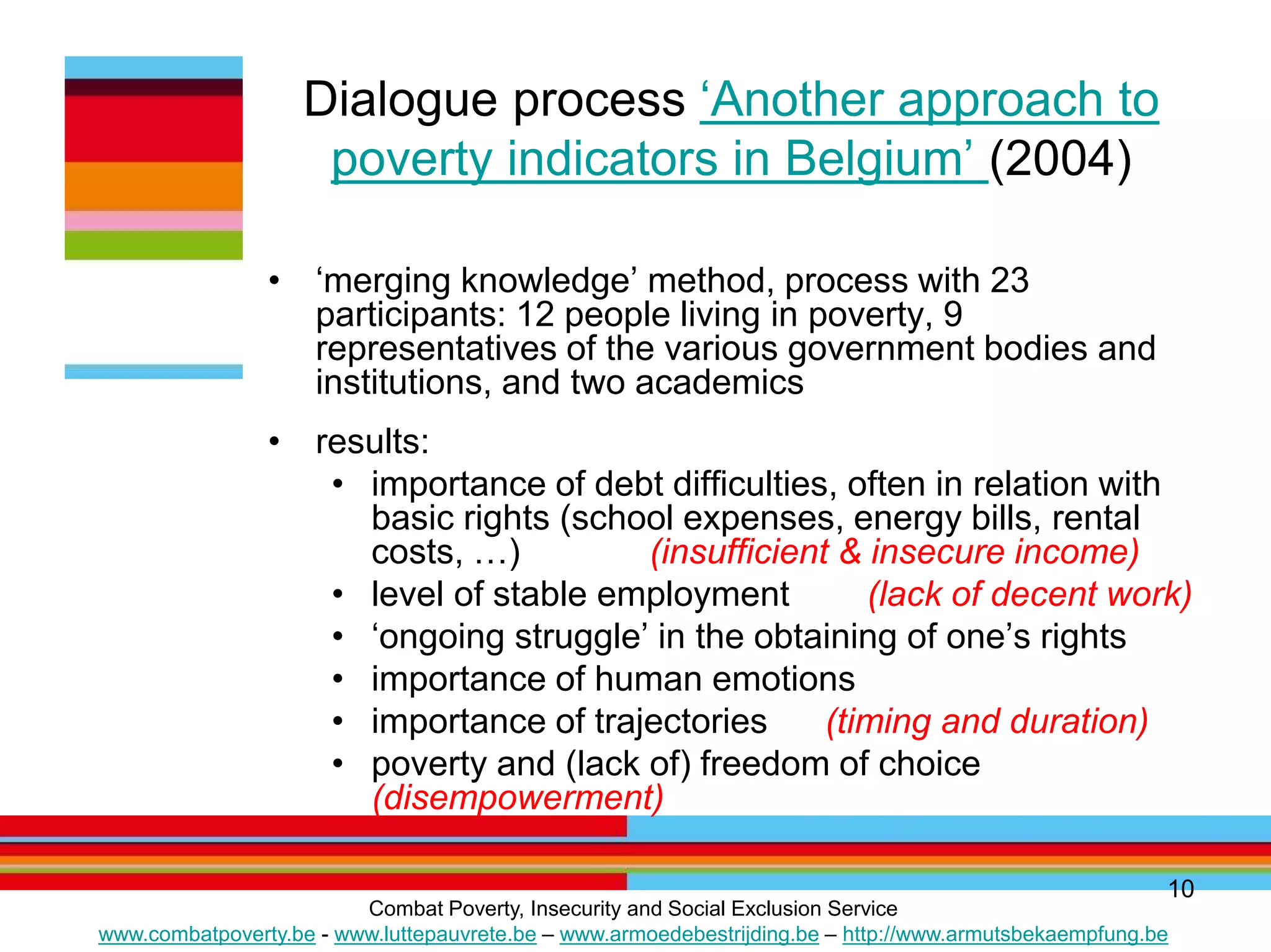 Addressing the hidden dimensions of poverty, Henk Van Hootegem | PPTX