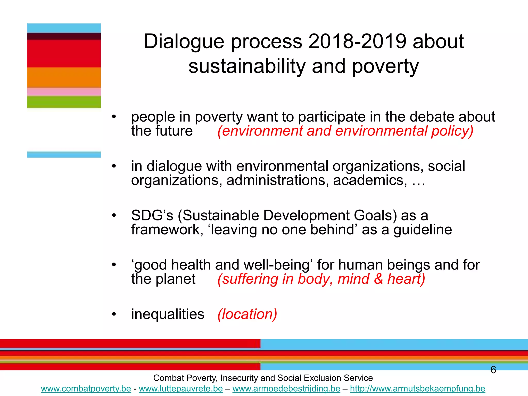 Addressing the hidden dimensions of poverty, Henk Van Hootegem | PPTX