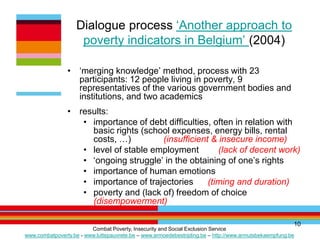 Addressing the hidden dimensions of poverty, Henk Van Hootegem | PPTX