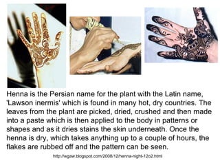 Henna presentation | PPT